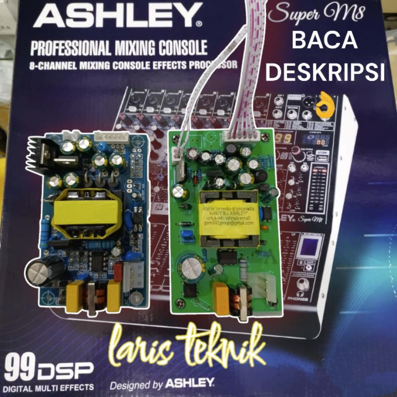 Jual MODUL PSU MIXER ASHLEY SUPER M8 PSU MIXER ASHLEY 8 CHANEL | Shopee ...