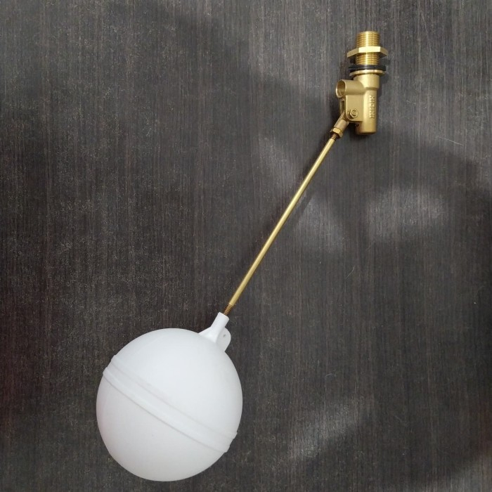 Jual HIOSHI Pelampung Kuningan 1" Bola Sensor Air 1 Inch HIOSHI Model ...