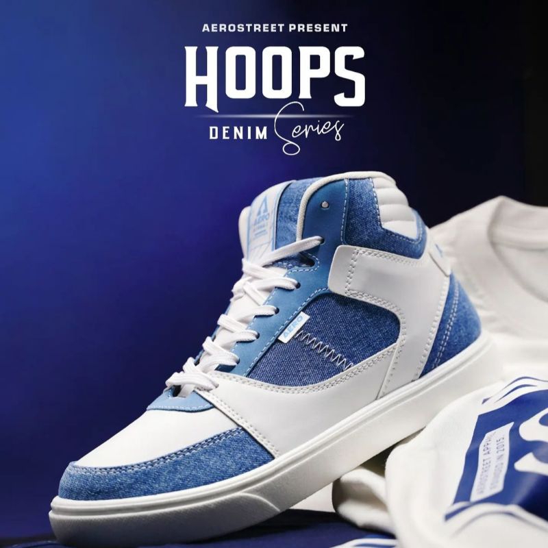 Jual AEROSTREET HOOPS DENIM SERIES | Shopee Indonesia