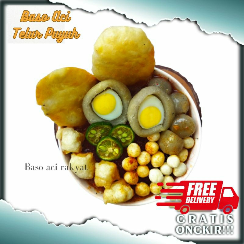 Jual BASO ACI RAKYAT_VARIAN TELUR PUYUH - 1 TELUR UTUH - TER ENAK ...