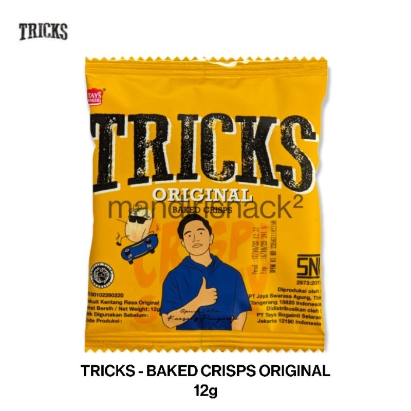 Jual TRICKS - ORIGINAL. BISKUIT KENTANG RASA ORIGINAL | Shopee Indonesia