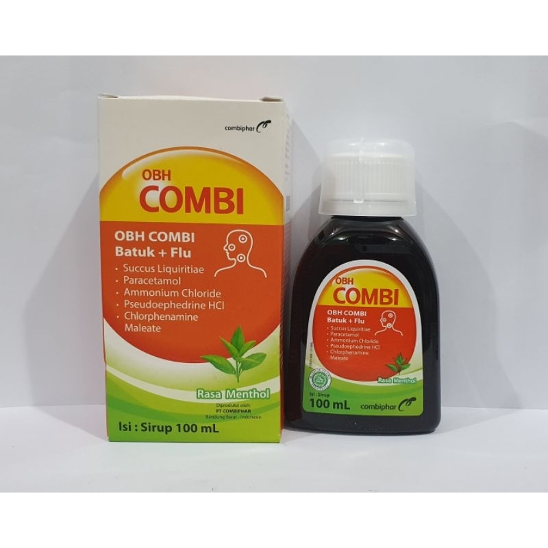 Jual OBH Combi Batuk Plus Flu 100 ml | Shopee Indonesia