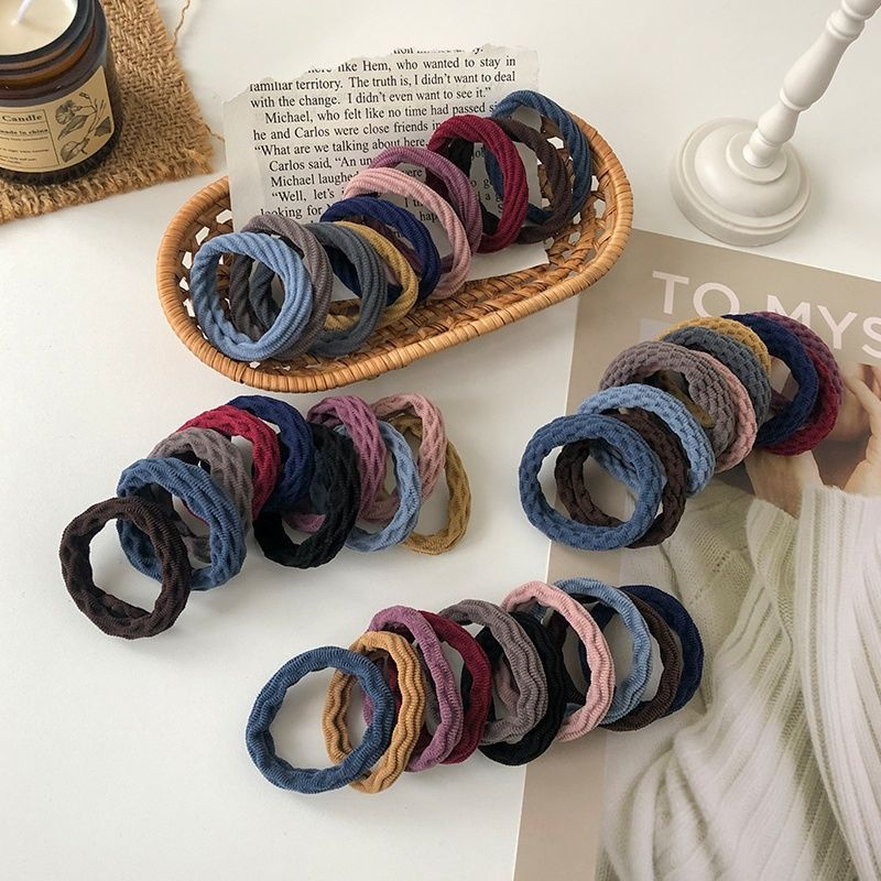 Jual 10 PIECES Ikat Rambut Korea / Ikat Karet hair tie rubber band ...