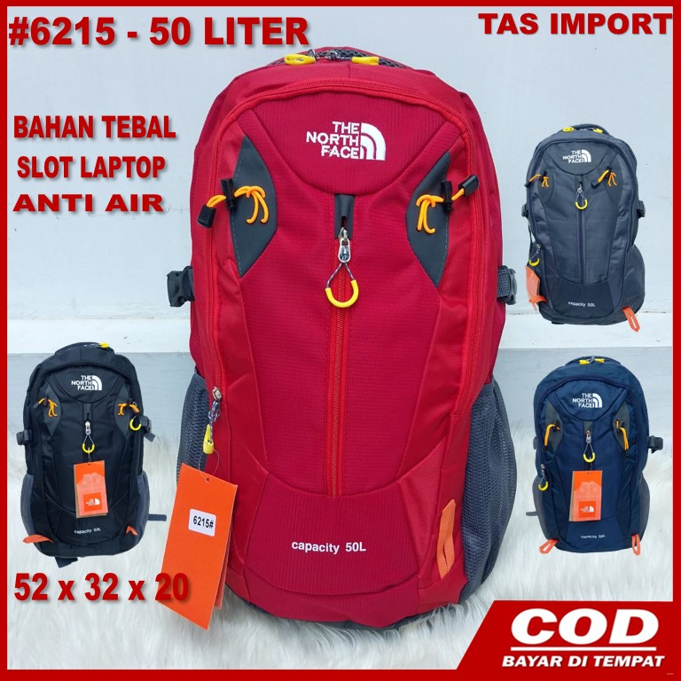 Jual Tas Gunung Ransel Backpack Pria 50L Tas Punggung Backpacker - Tas ...