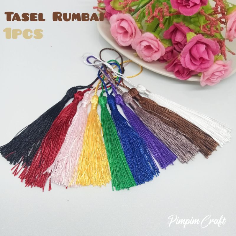 Jual Tasel Rumbai Warna 1pcs | Shopee Indonesia