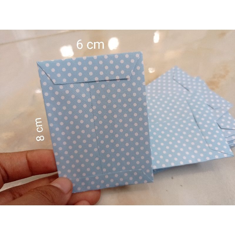 Jual (6*8) AMPLOP MINI PULKADOT | AMPLOP MINI LUCU | Shopee Indonesia