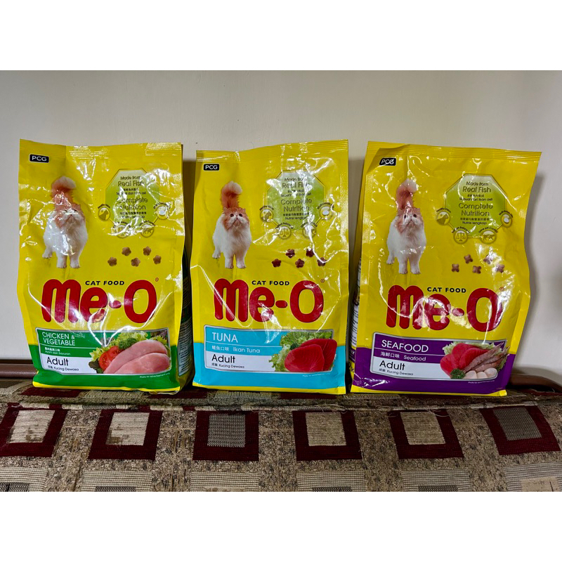 Jual MeO Dry Food Adult/Kitten/ Persia kemasan baru 1,1 kg- 1,3kg ...