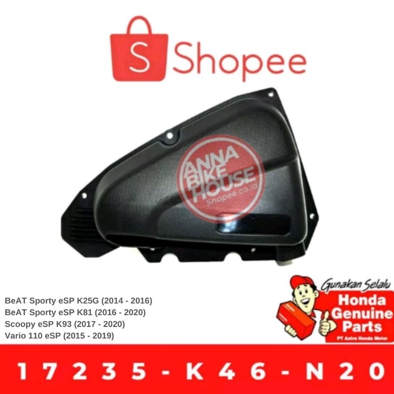 Jual Cover Box filter Honda BeAT eSP Scoopy eSP Vario 110 eSP HGP ...