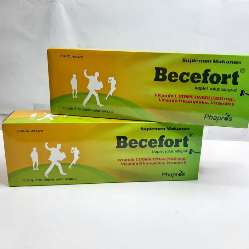 Jual Becefort 100 Tablet (Box) | Shopee Indonesia