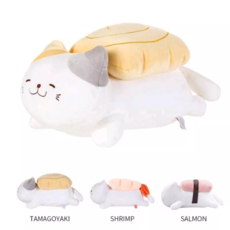 Jual MINISO Boneka Sushi Kucing Lucu Shrimp | Shopee Indonesia