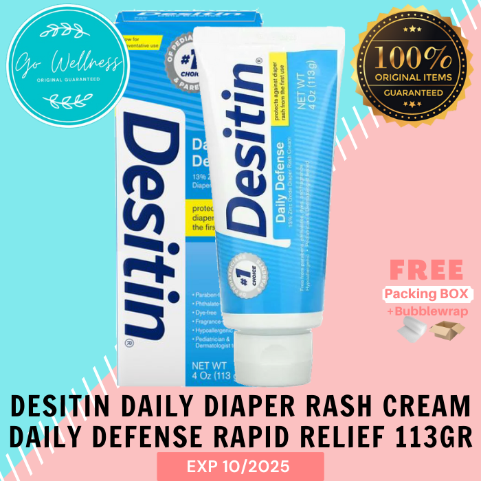 Jual Desitin Daily Defense Diaper Rash Cream Salep Ruam Popok Bayi ...