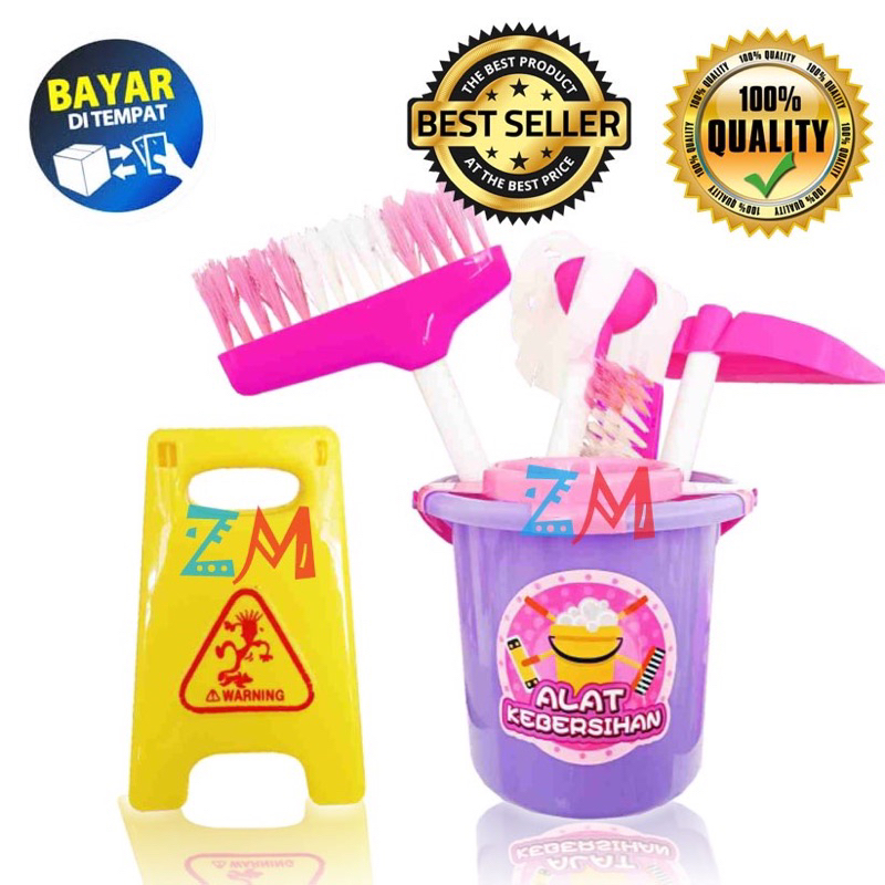 Jual Mainan Anak Little Helper Cleaning / Sapu Pel | Shopee Indonesia