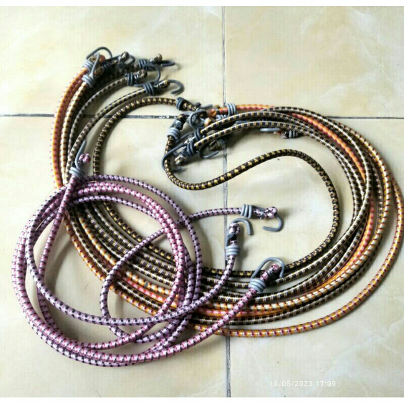 Jual TALI BARANG / BAGASI MOTOR 1 METER SERBAGUNA | Shopee Indonesia