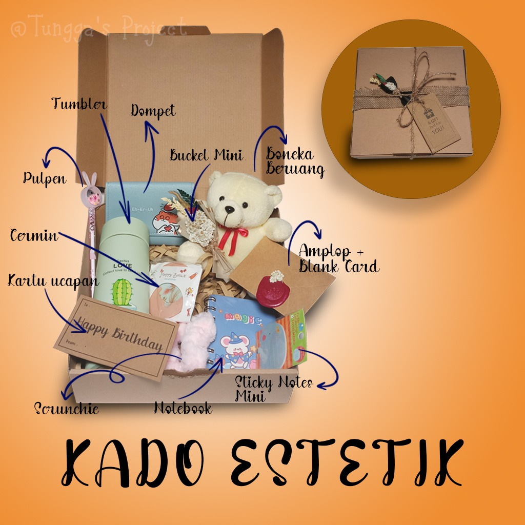 Jual Kado Estetik Wisuda/ Kado Pacar/ Kado Ulang Tahun/ Kado ...
