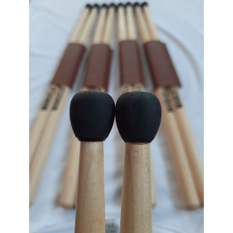 Jual STICK SNARE DRUM HTS SD/SMP PENTOL KARET KERAS UNTUK TENOR/TOMS ...