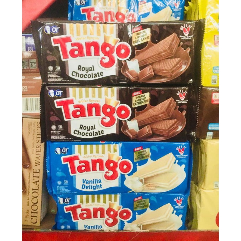 Jual Wafer Tango Royal Chocolate 110gr | Tango Wafer Hajatan Murah ...