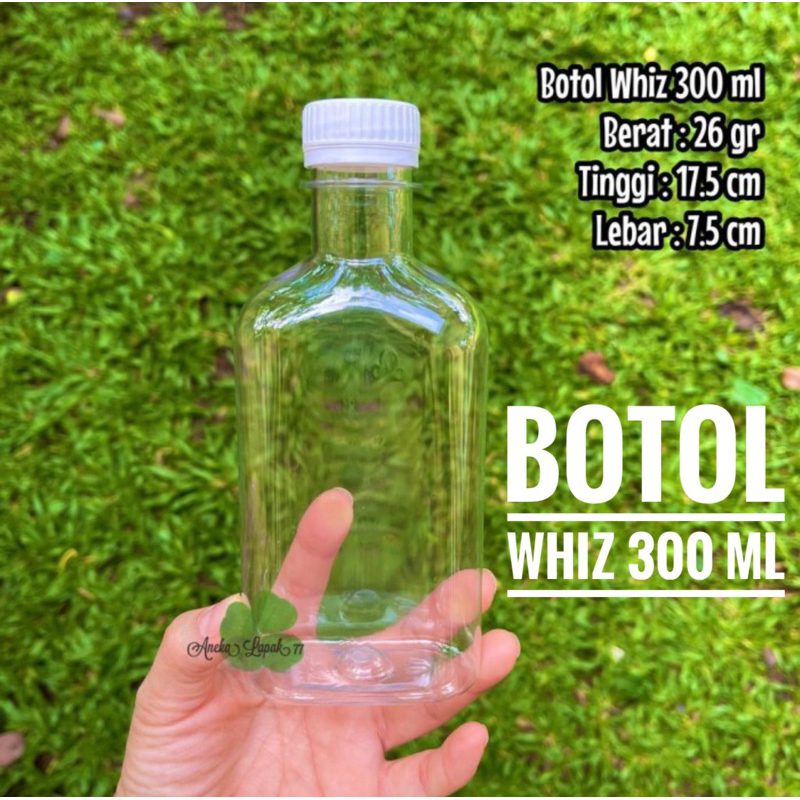 Jual Botol Whiz 300 ml Botol Plastik Minuman Unik | Shopee Indonesia
