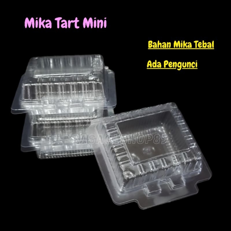 Jual Mika Tart Mini (25pcs)Mika Tray sushi CH12 Mika Kue kecil | Shopee ...