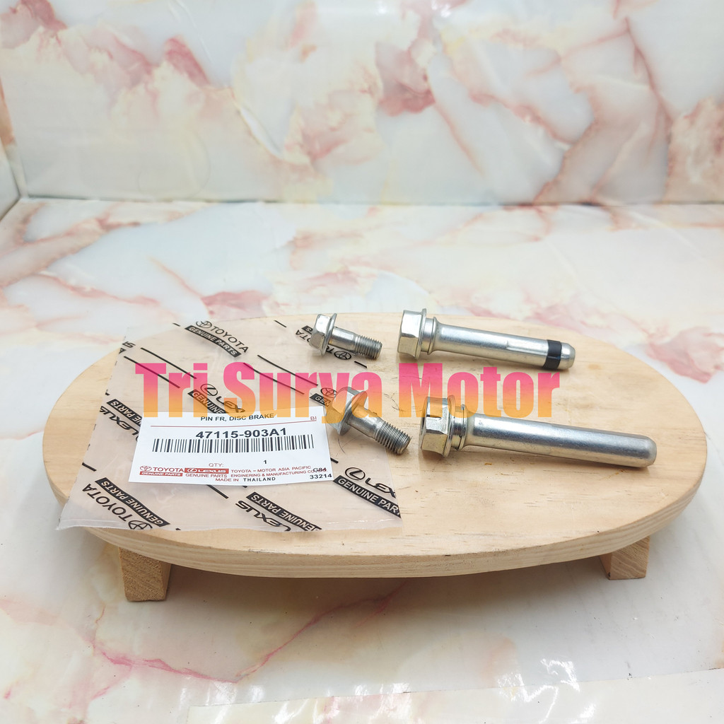 Jual Pen Pin Caliper Baut Cakram Caliper Depan 1Set Atas Bawah Toyota Alphard Innova Reborn Asli ...