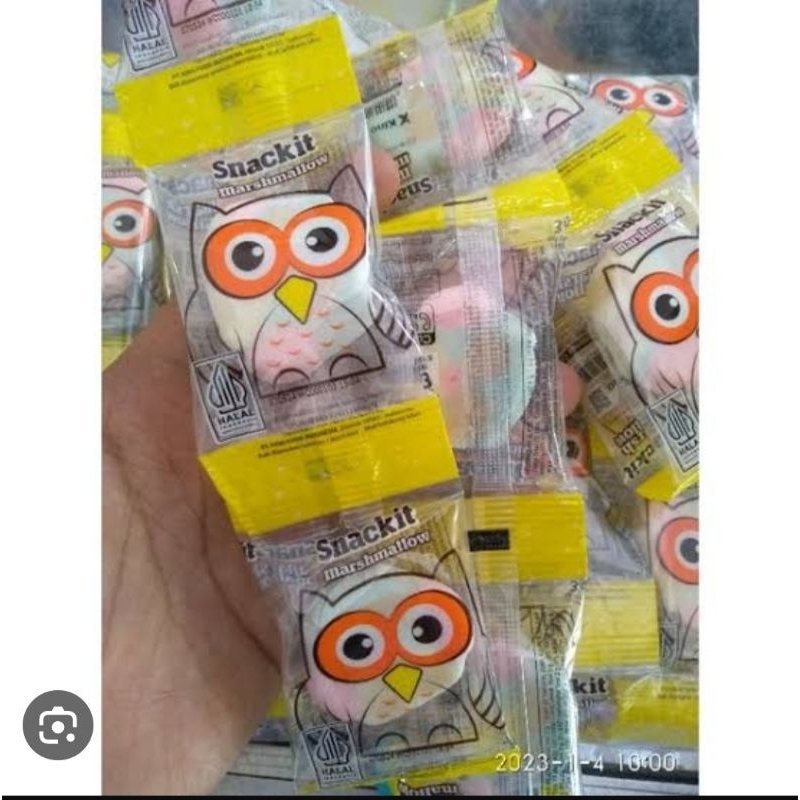 Jual Snackit marsmellow owl (1 renteng isi 12 bks) | Shopee Indonesia