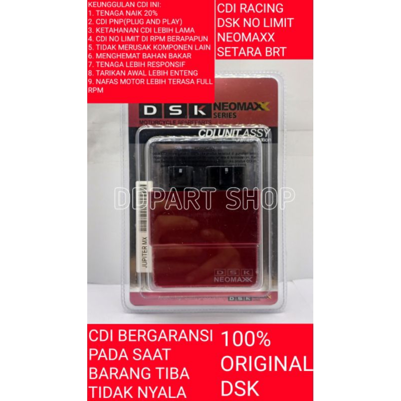 Jual CDI DSK UNLIMER RACING JUPITER MX LAMA JUPITER MX OLD JUPITER MX 135CC | Shopee Indonesia