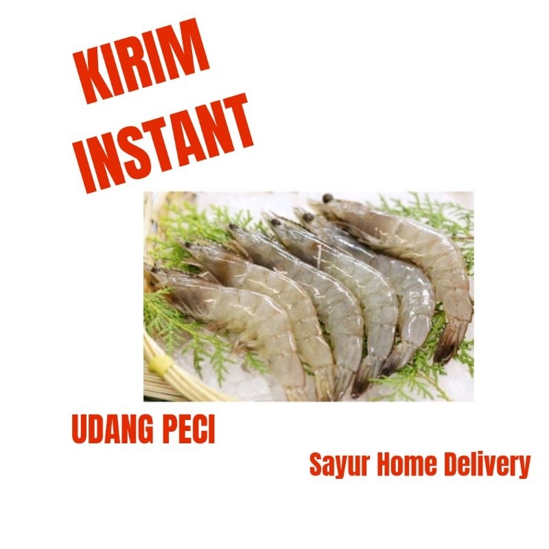 Jual SayurHD Udang Peci Segar Fresh 250 Gram | Shopee Indonesia