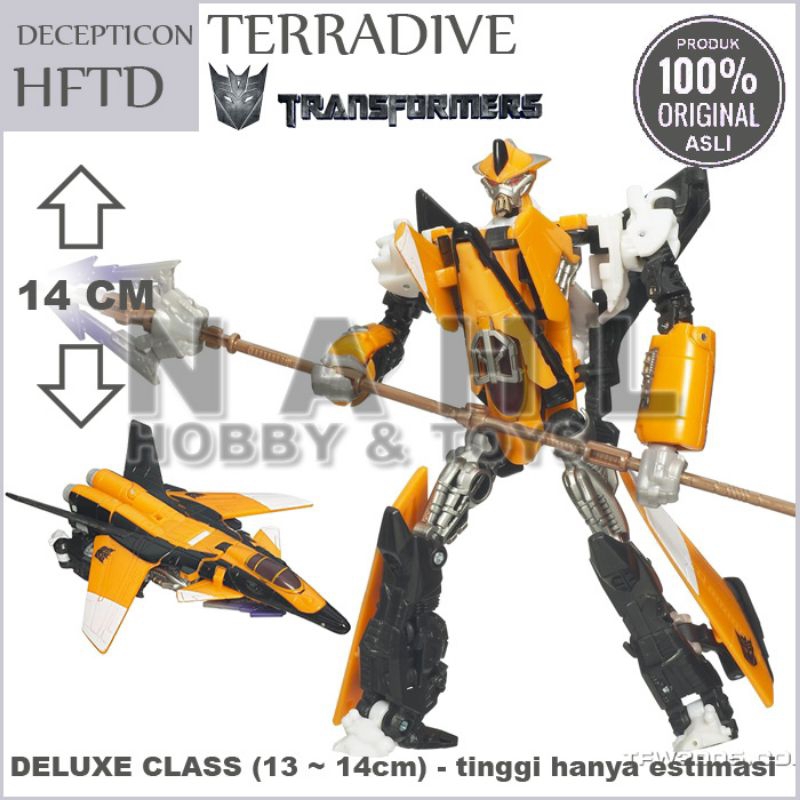 Jual Robot Transformers HFTD DECEPTICON TERRADIVE - Deluxe Class ...