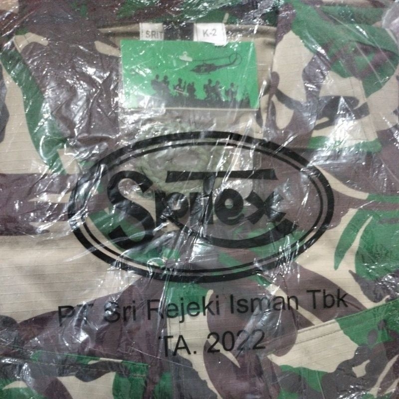 Jual baju pdl tni ad jatah pt panca prima/jatah sritek/jatah seri 888 ...