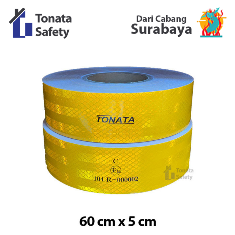 Jual Scotlight / Sticker Pemantul Cahaya Tonata / Kuning 60 cm | Shopee ...