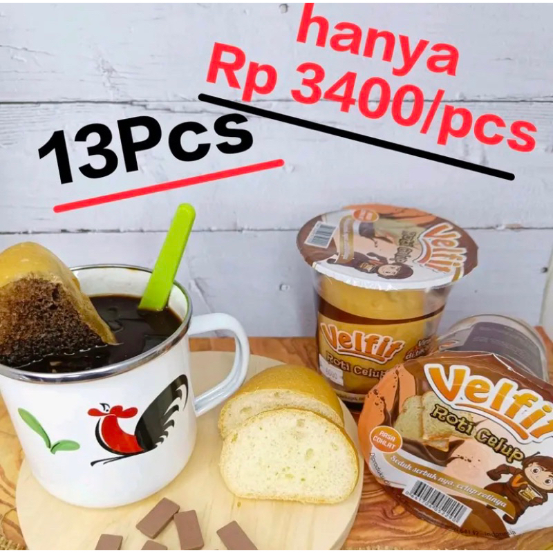 Jual ES ROTI COKLAT ISI 13 PCS FREE SNACK!! | Shopee Indonesia