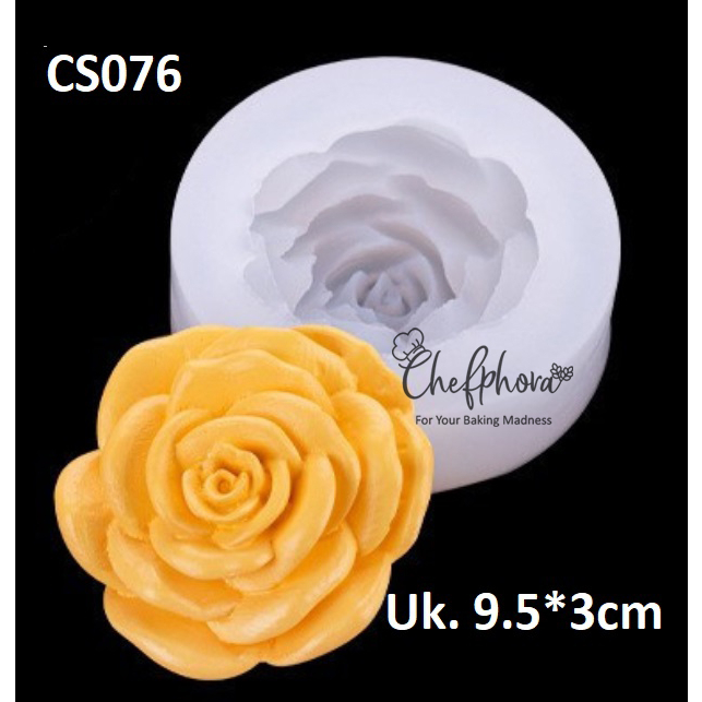 Jual Silikon Bunga 3D Mawar Rose Peony Cetakan Silicone Fondant Pudding ...