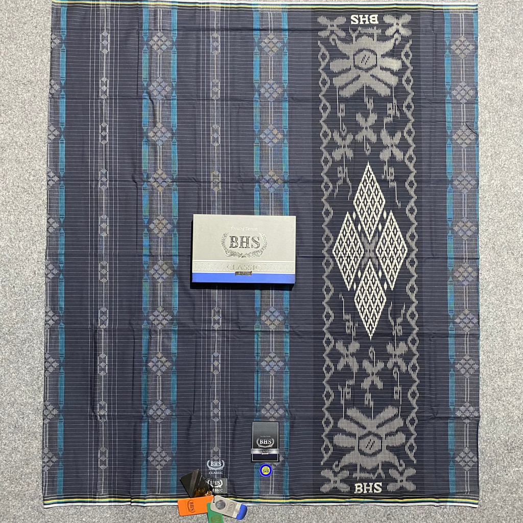 Jual Sarung Tenun BHS CLASSIC SILVER Kawung KDP DKA DKB | Shopee Indonesia