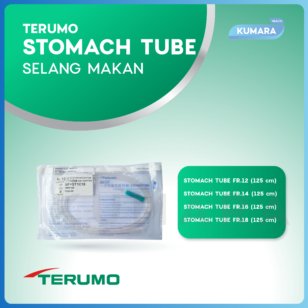 Jual TERUMO - NGT Stomach Tube / Selang Makan Pcs | Shopee Indonesia