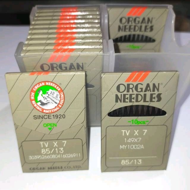 Jual Jarum mesin jahit Rantai TVx7 85/13 organ needle | Shopee Indonesia