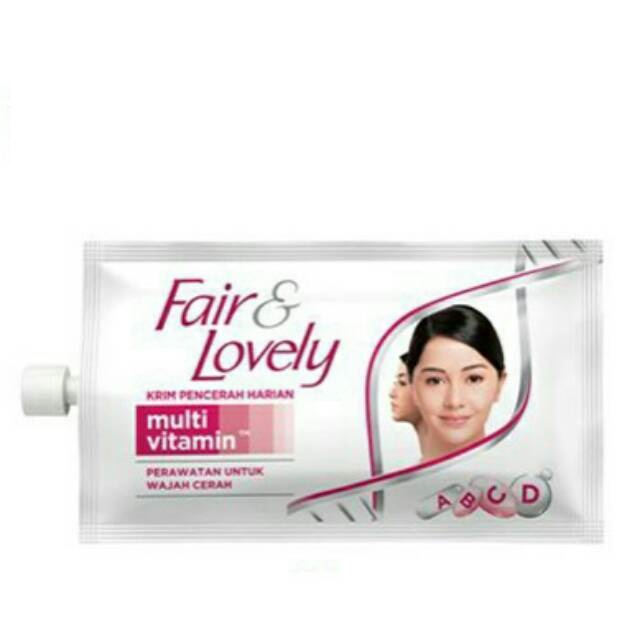 Jual Glow & Lovely Krim Pencerah Harian Multi Vitamin - Sachet 7.5 gram ...