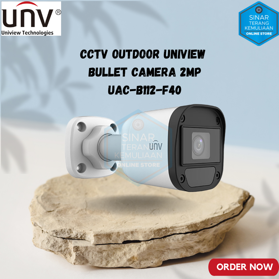 Jual CCTV OUTDOOR UNIVIEW ANALOG BULLET CAMERA HD FIXED 2MP UAC-B112 ...