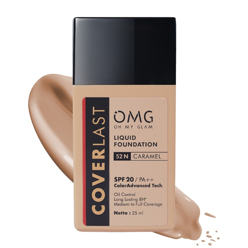 Jual OMG Oh My Glam Coverlast Liquid Foundation | Shopee Indonesia
