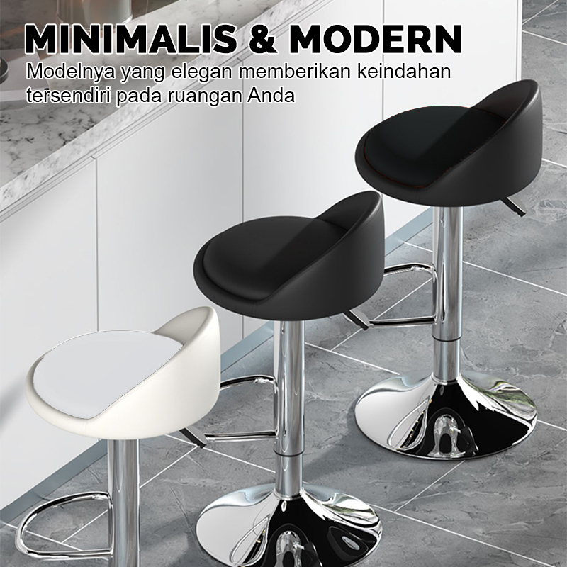 Jual Kursi Bar Hidrolik Kursi Mini Bar Bangku Cafe Makan Minimalis ...