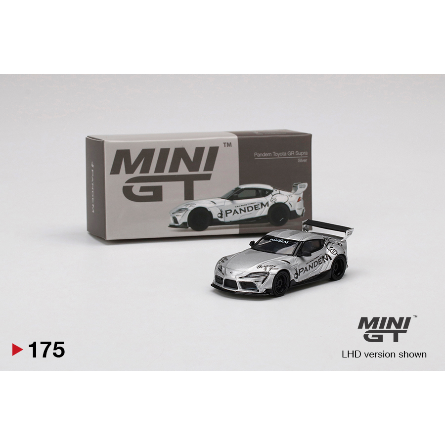 Jual MINI GT 175 / MINIGT Pandem Toyota GR Supra V1.0 Silver | Shopee ...