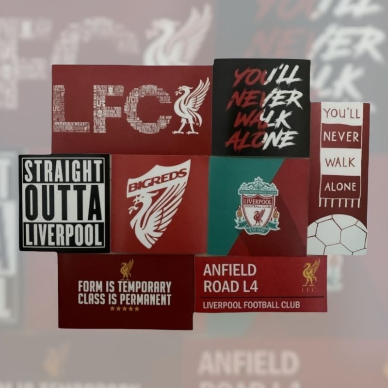 Jual Sticker Bola Liverpool , LFC , YNWA , BigReds , Anfield Area ...