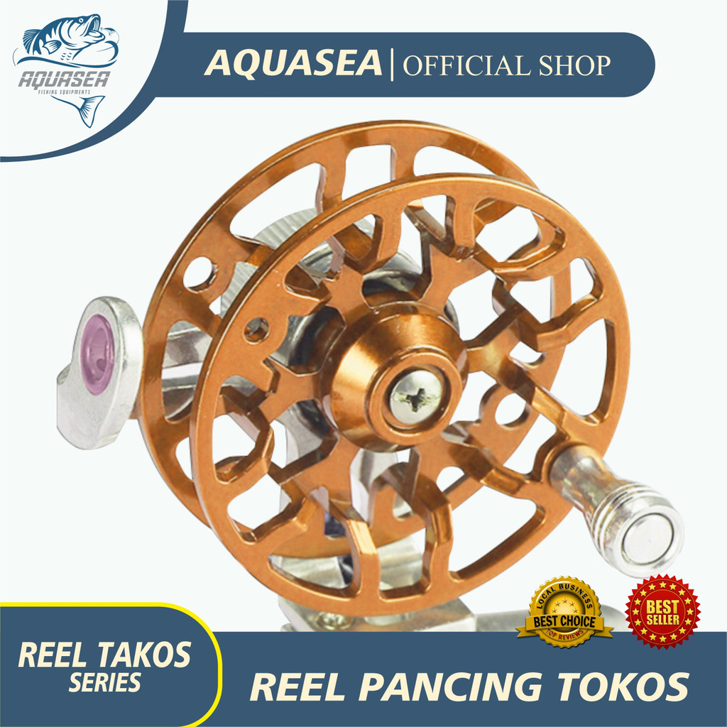 Jual AQUASEA Reel Pancing Tokos Katrol Kerekan Pancing Fishing Material ...