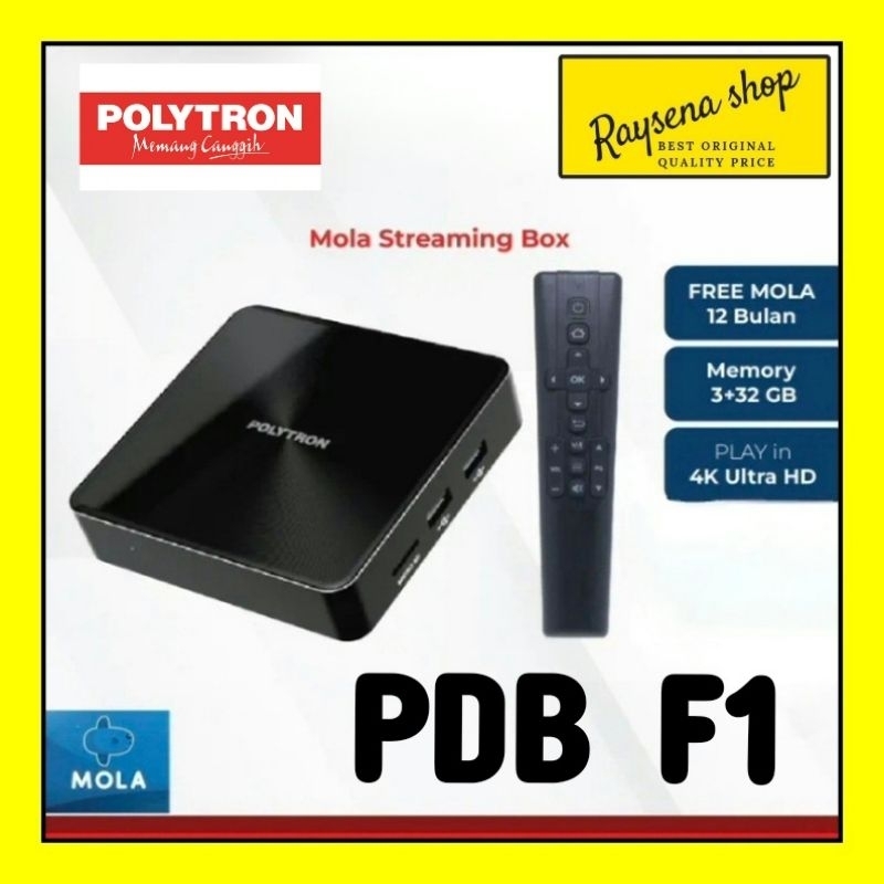 Jual 4K android box Memory 3+32 GB Free Mola 12 Bulan Play in 4K UHD ...