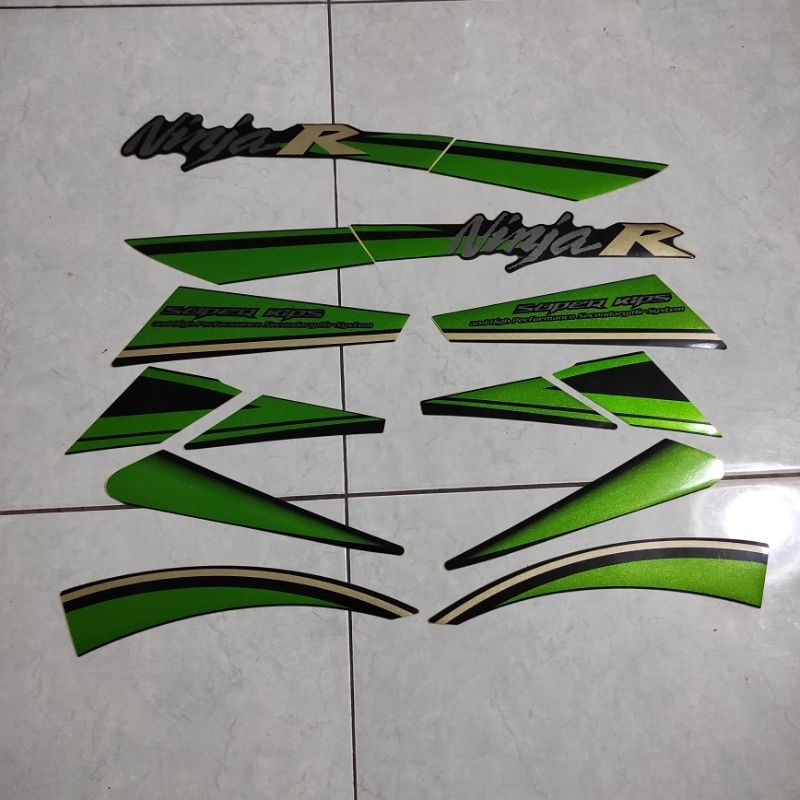 Jual Stiker stripping striping decal graphic Kawasaki Ninja 150 R 150R ...