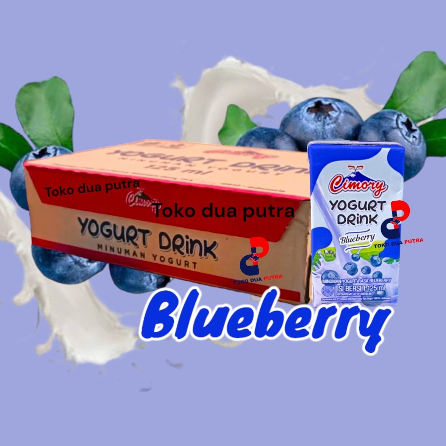 Jual Cimory Yogurt Drink blueberry 125 Ml X 40 pcs | Shopee Indonesia