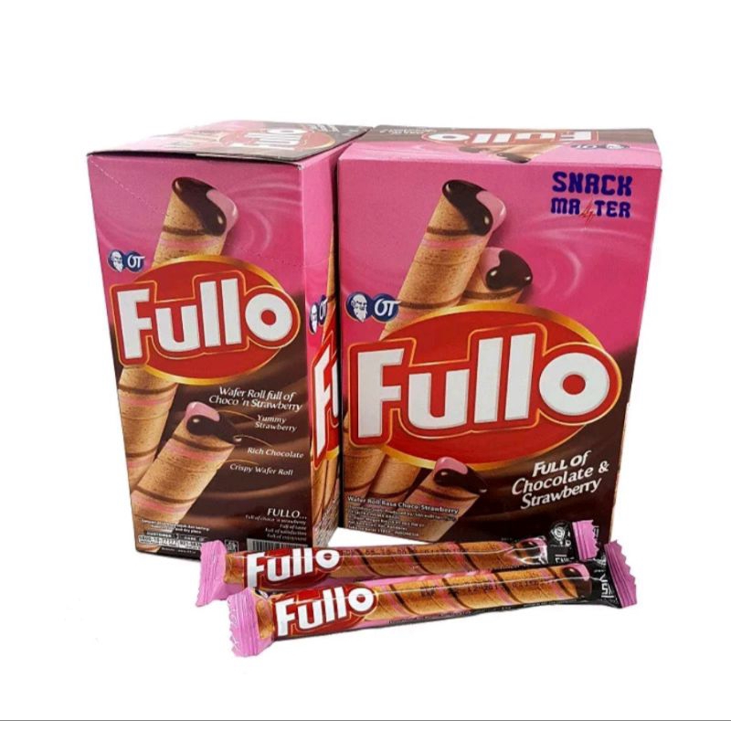 Jual Fullo Crispy Wafer Roll 7gr Ecer | Shopee Indonesia