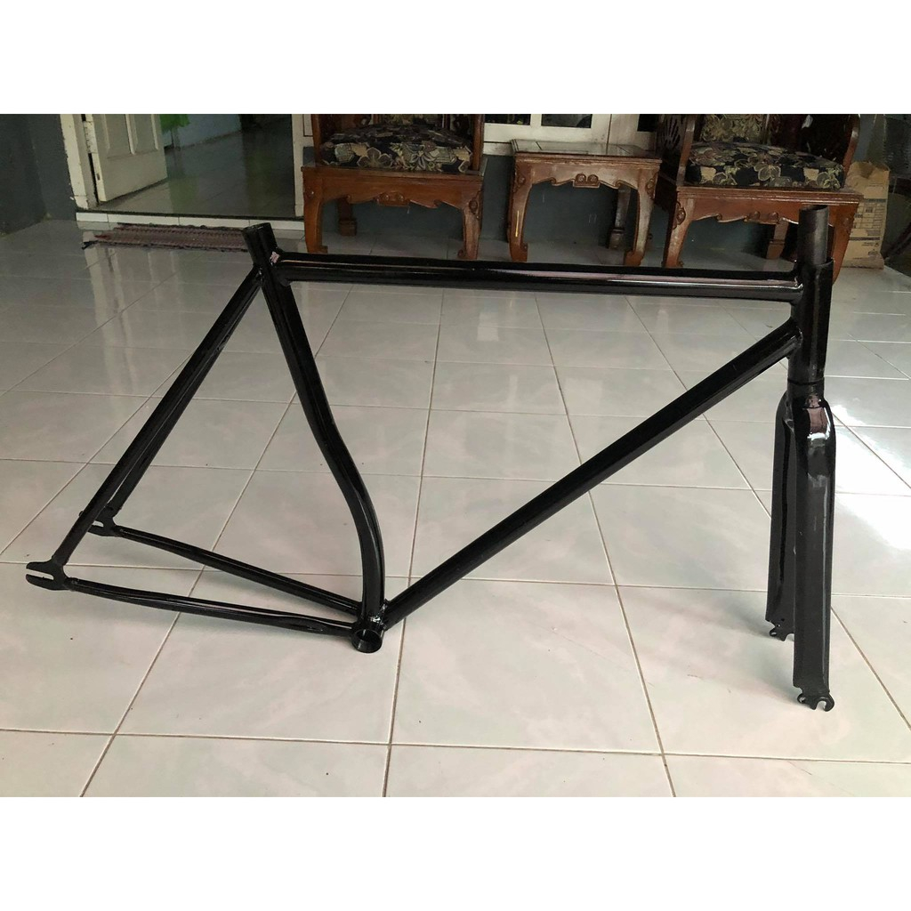 Jual Frame fixie sport, Frame + fork sepeda fixie costum model lurus ...