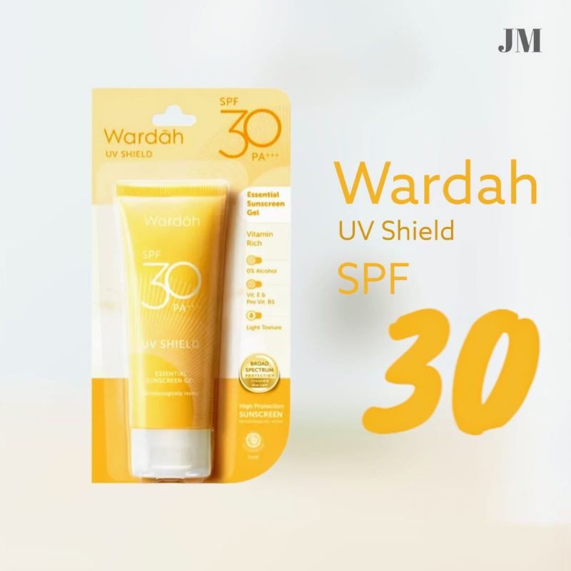 Jual Wardah UV SHIELD Essential Sunscreen Gel SPF 30 (40ml,) | Shopee Indonesia