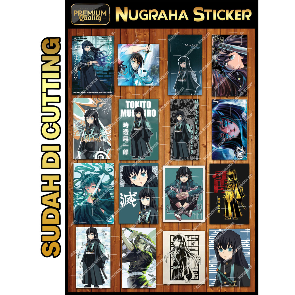 Jual 416 PCS Sticker Muichiro Tokito Demon Slayer - Muichiro Tokito ...