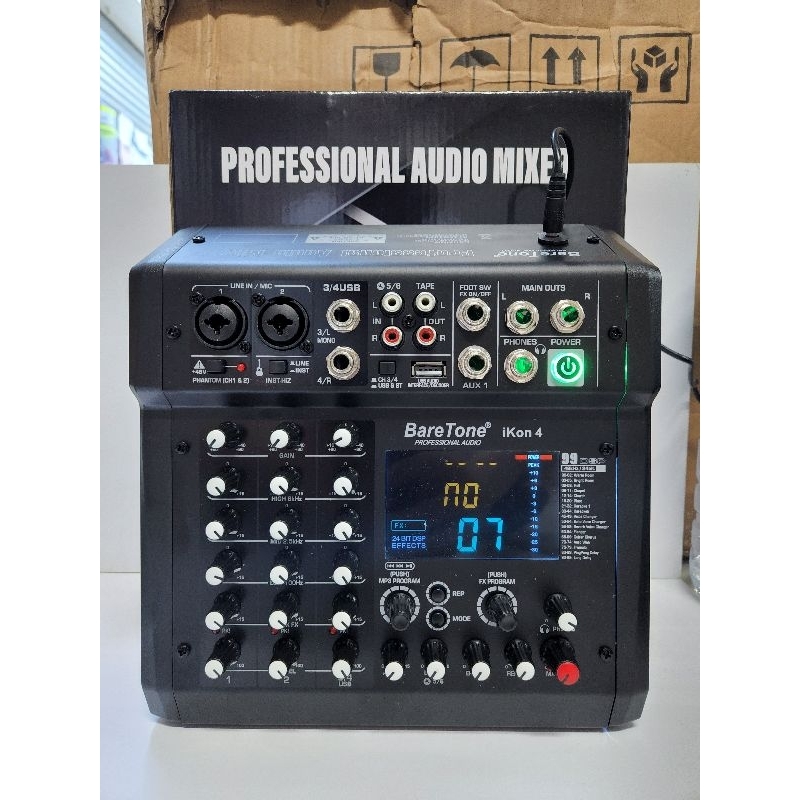 Jual MIXER AUDIO BARETONE IKON4 IKON 4 4CH GARANSI ORIGINAL | Shopee ...