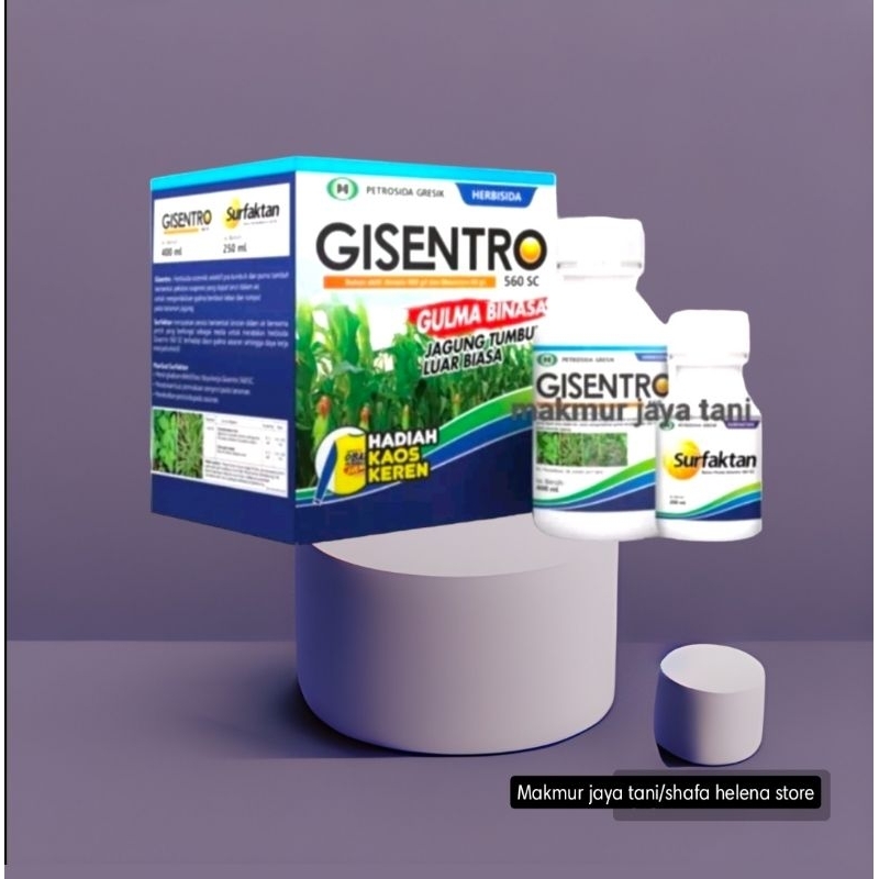 Jual OBAT RUMPUT GISENTRO 560 SC 1 LITER, HERBISIDA SELEKTIF PADA ...